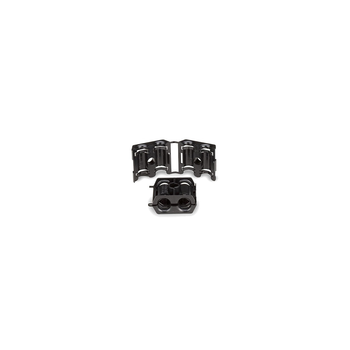 Sujetador Doble para Cable con Diámetro de 9 a 12 mm (0.35 a 0.47 ...